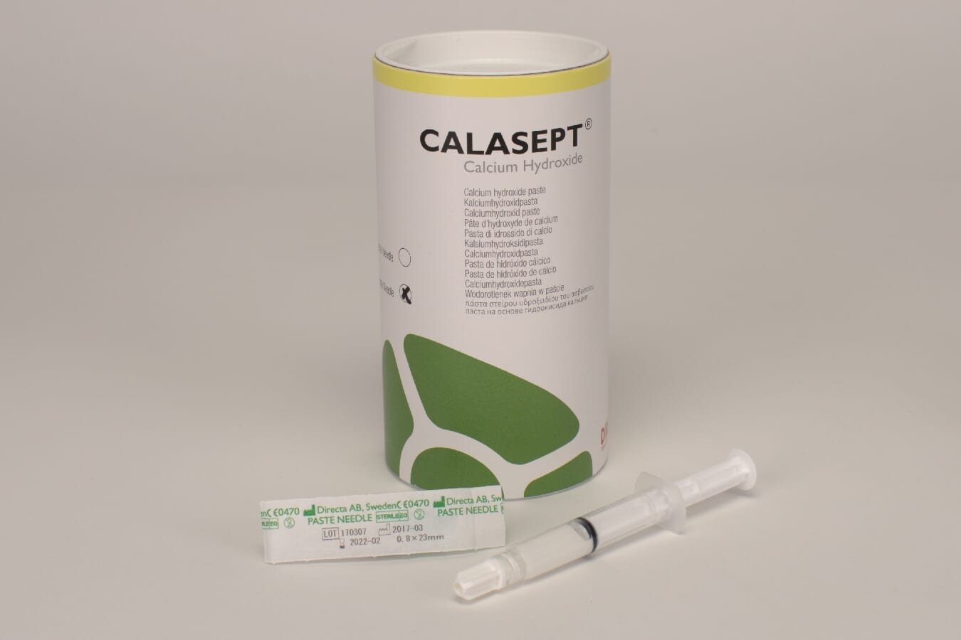 Calasept RO/SDS sprøyte 2 x 1,5 ml + 10 kanyler - DENTALSPAR AS