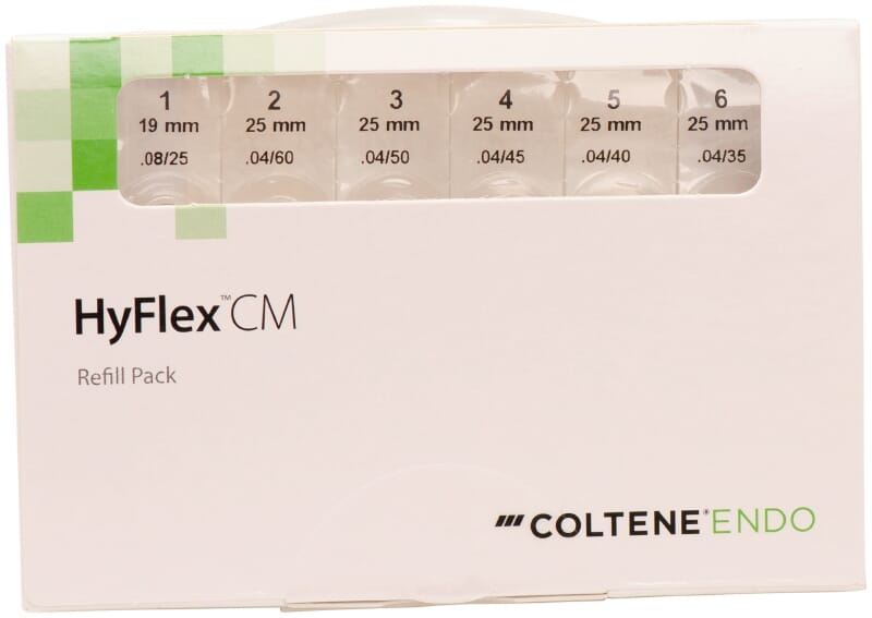 HyFlex CM NiTi-Fil Crown-Dow 6 stk 25 mm M - DENTALSPAR AS