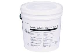 Snow White gips type 2 hurtig hvit 18 kg - DENTALSPAR AS