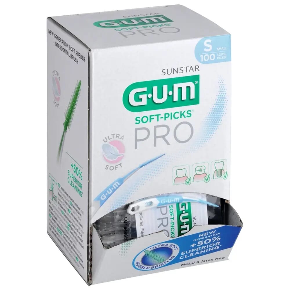 GUM Soft-Picks Pro small pose Boks 100 stk - DENTALSPAR AS