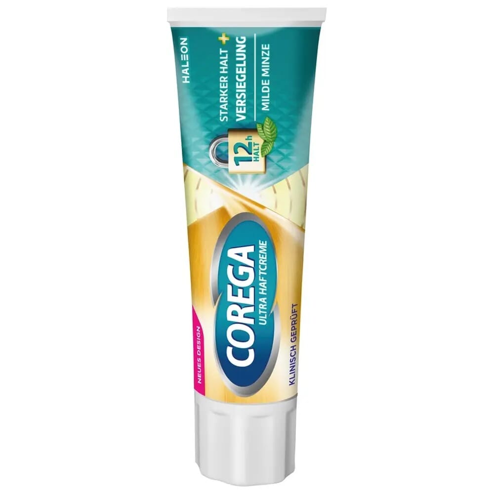 Corega Ultra Cream heftesalve 40 gram mild Mint - DENTALSPAR AS