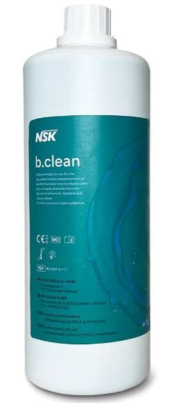 NSK b.clean for Varios Combi Pro2 6 x 1 liter - DENTALSPAR AS