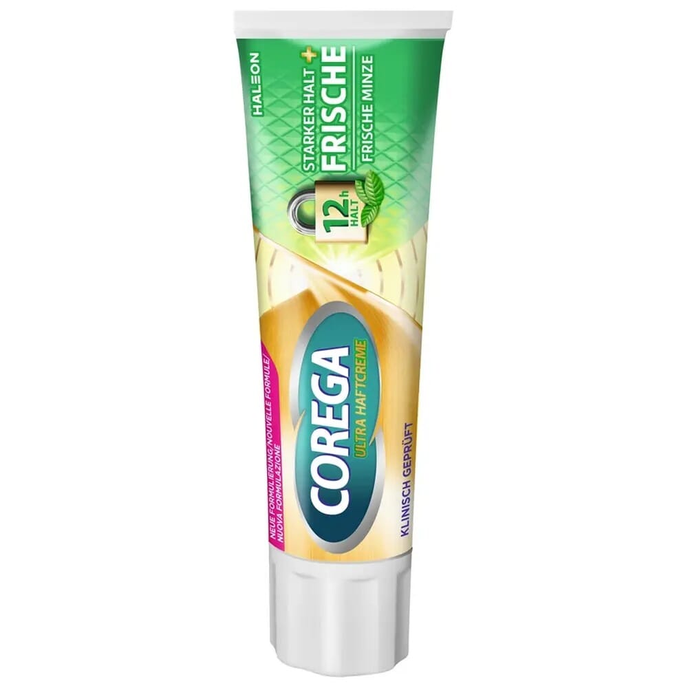 Corega Ultra Cream heftesalve 40 gram frisk Mint - DENTALSPAR AS