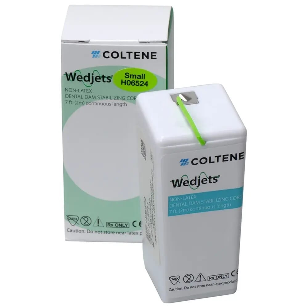 Wedjet Dental Dam tråd small, non latex, 2,3 m - DENTALSPAR AS