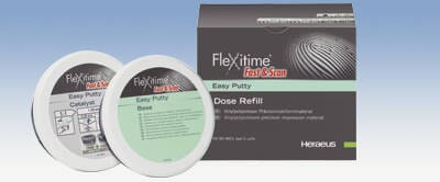 Flexitime Fast & Scan Easy Putty 600 ml - DENTALSPAR AS