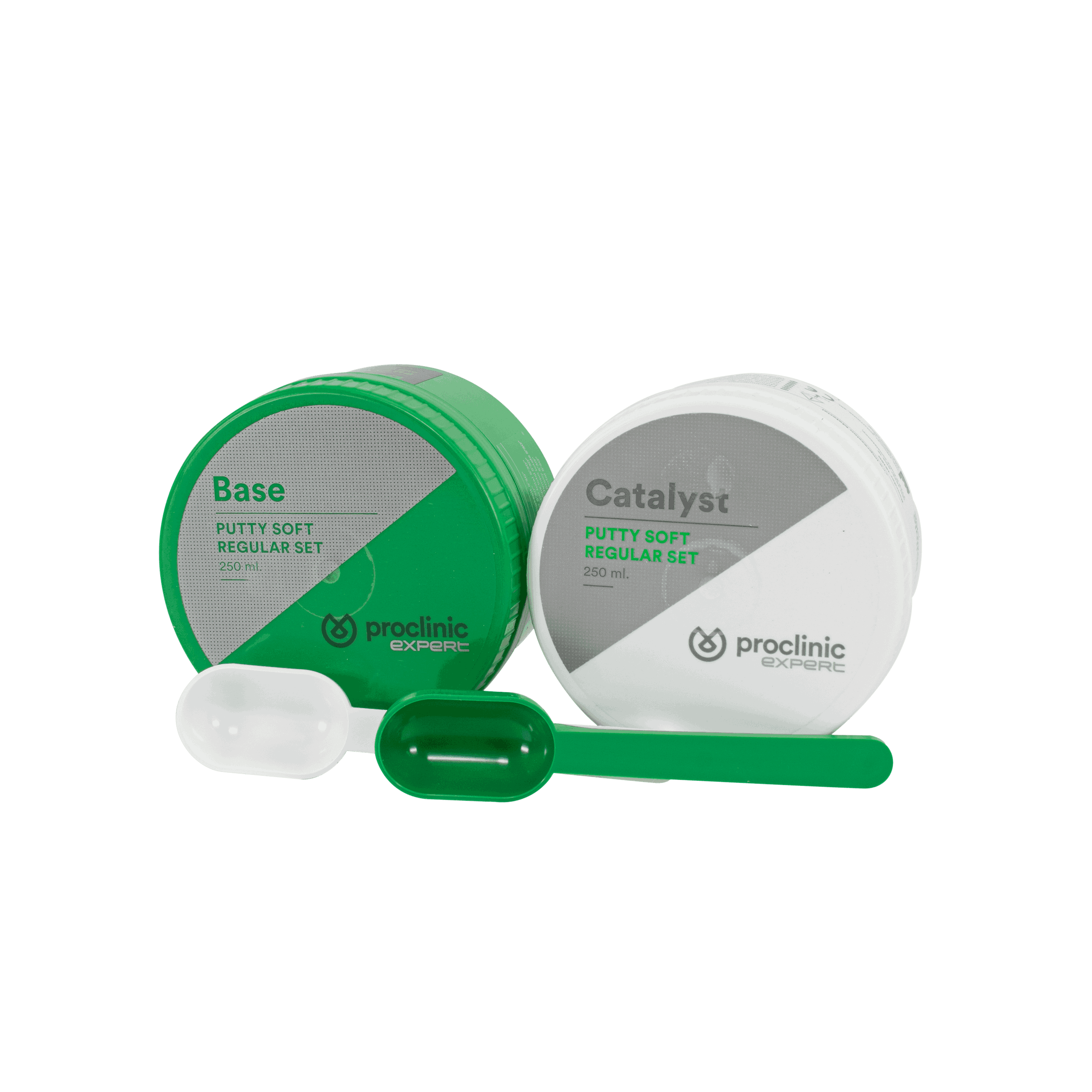 Proclinic Expert A-silikon Putty Soft Regular 2 x 250 ml - DENTALSPAR AS
