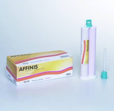 Affinis heavy body 2x75 ml + 8 bl.spisser - DENTALSPAR AS