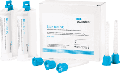 Blue Bite SC bittregistrering PluLine mint 2 x 50 ml - DENTALSPAR AS
