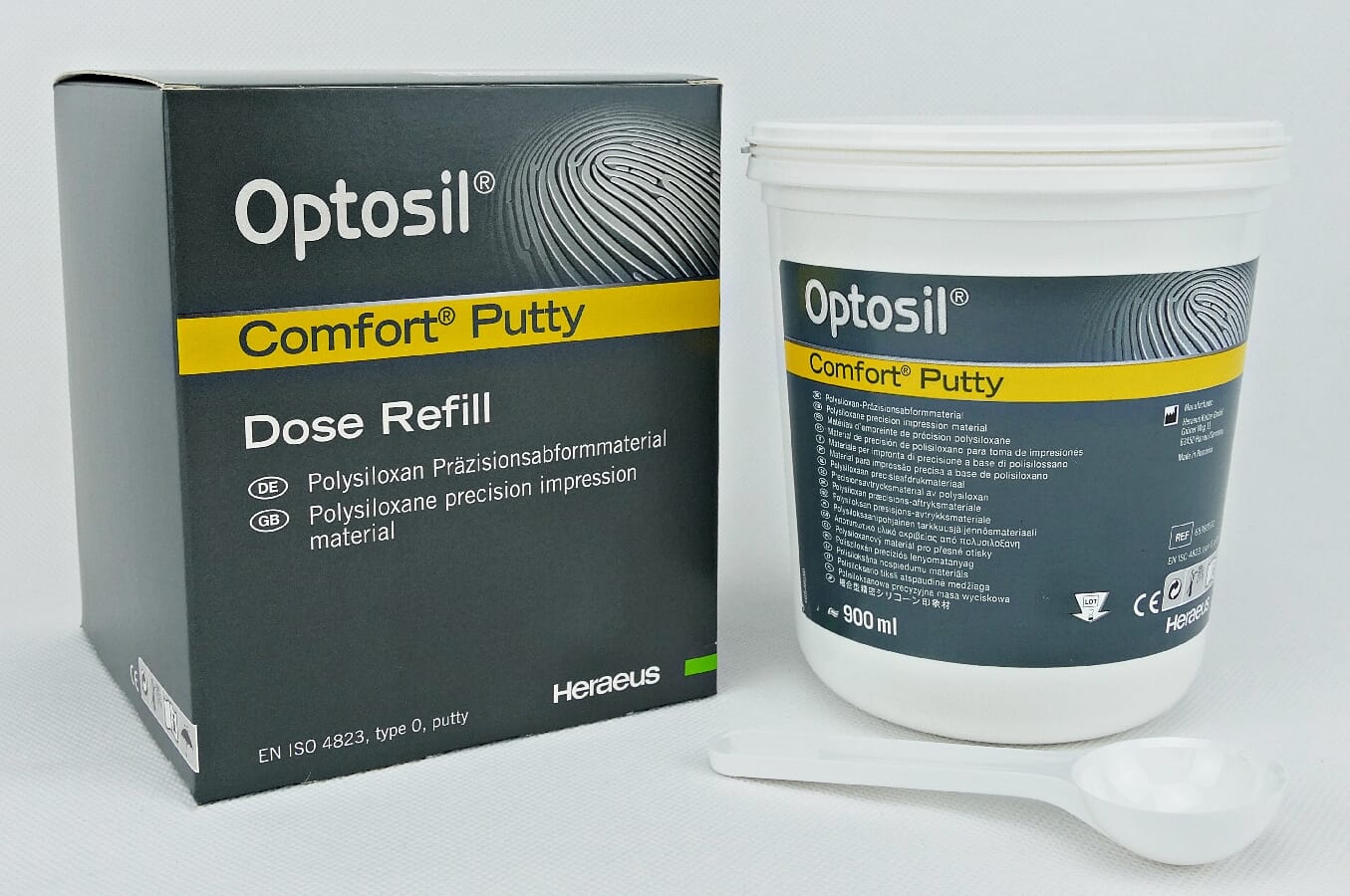 Optosil Comfort putty 900 ml. - DENTALSPAR AS