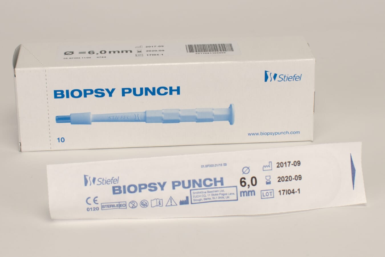 Biopsy Punch 6 mm 10 stk - DENTALSPAR AS