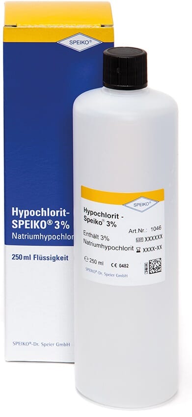Speiko Natriumhypoklorit 3% Oppløsning 250 ml - DENTALSPAR AS