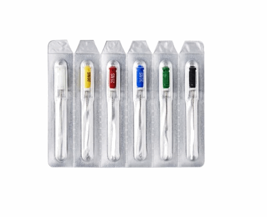 Sendoline NiTi S-File 31mm 15-40 Assortert 6 stk - DENTALSPAR AS