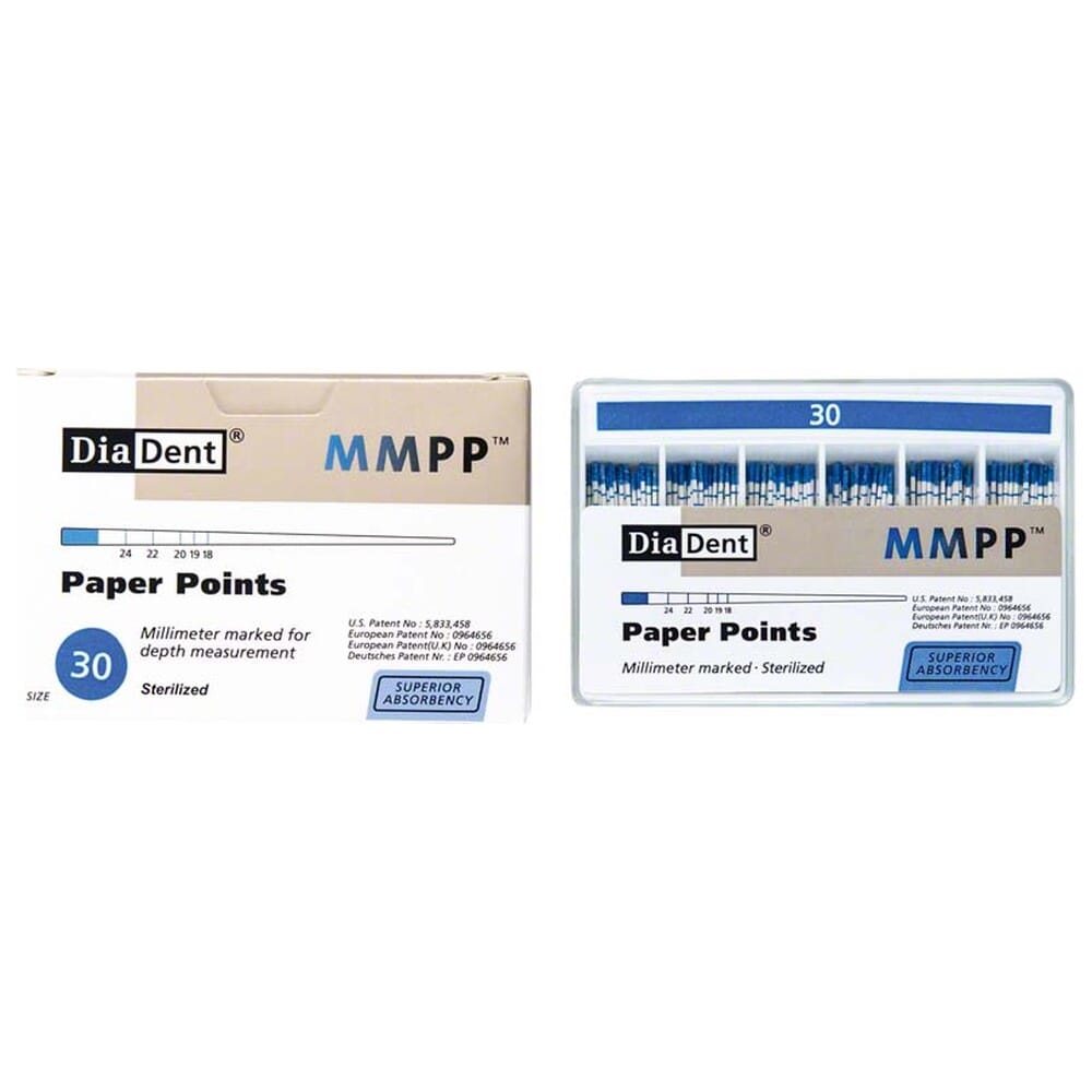 DiaDent Paperpoint MMPP 200 stk 030 - DENTALSPAR AS
