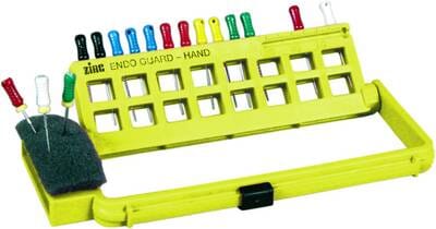 Steri-Endo Guard-Hand filholder til håndfiler O neongul - DENTALSPAR AS