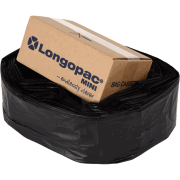 Longopac Avfallssekk Mini 1 Svart Standard 45m til Longopac - DENTALSPAR AS