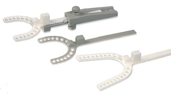 Bittregistreringsgaffel George Gauge 2 mm Grå 10 stk - DENTALSPAR AS