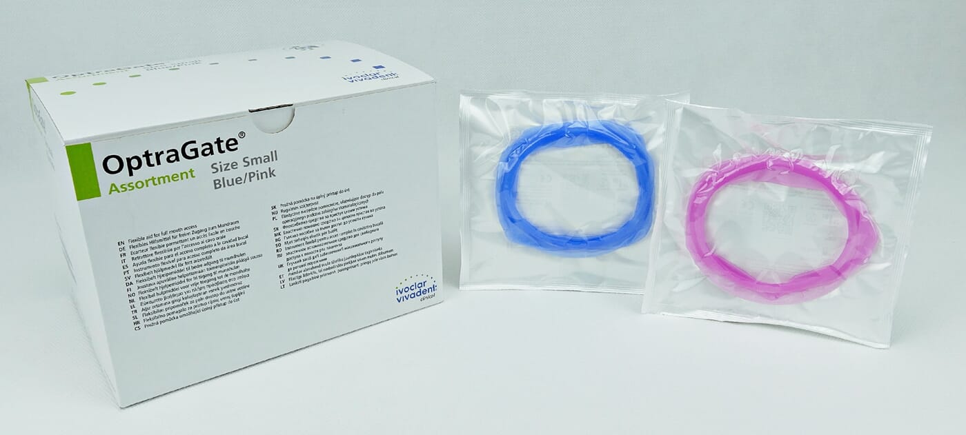OptraGate Small Blå+Rosa 20+20 Assortert - DENTALSPAR AS