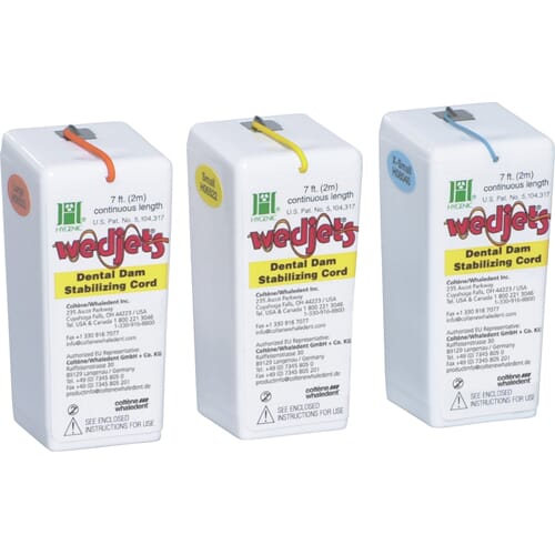 Wedjet Dental Dam tråd large, non latex, 2,3 m - DENTALSPAR AS