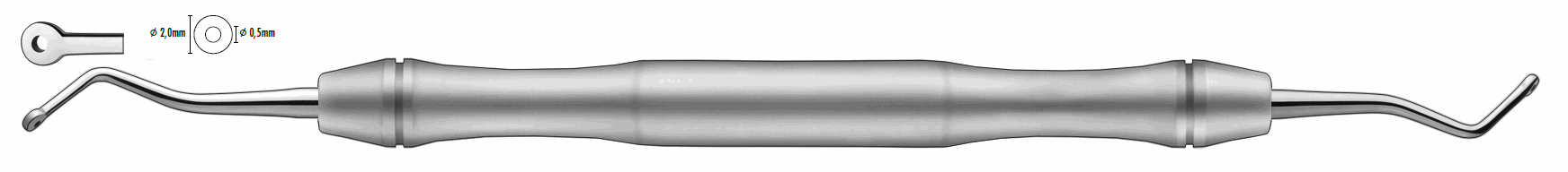 Distal Bender universal double-ended OLS-4148 - DENTALSPAR AS