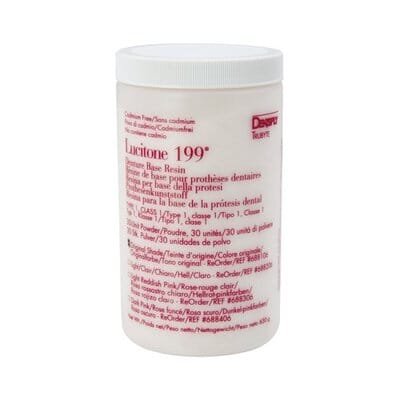 Lucitone 199 30-Unit Powder, light pink 630 g - DENTALSPAR AS