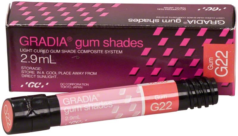 Gradia GUM shades paste 2,9 ml G21 - DENTALSPAR AS