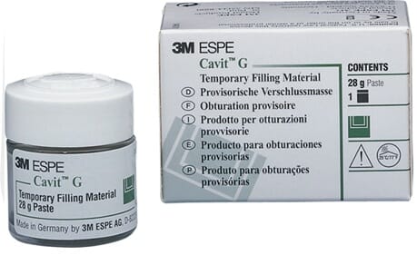 Cavit-G standard glass 28 gram - DENTALSPAR AS