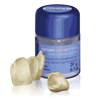 Cercon ceram Kiss Dentin 20 g DC2 - DENTALSPAR AS