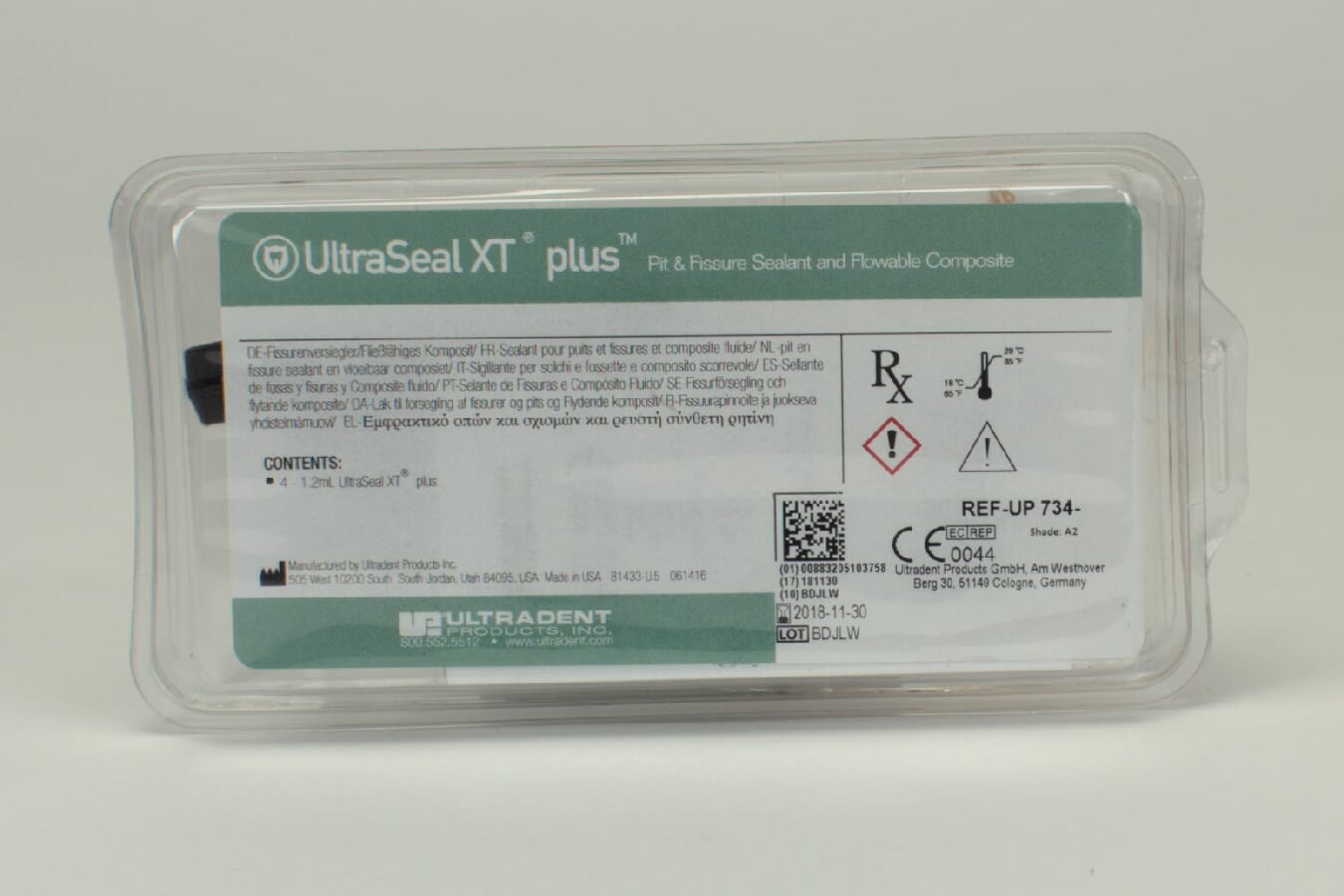 UltraSeal XT plus A2 4 x 1,2 ml - DENTALSPAR AS