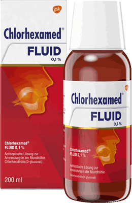 Chlorhexamed Fluid 0,1% munnskyll 200 ml - DENTALSPAR AS