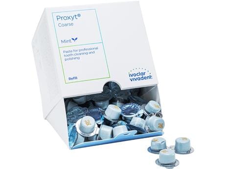 Proxyt pussepasta Single Dose RDA 83 Coarse Blå 200 stk - DENTALSPAR AS