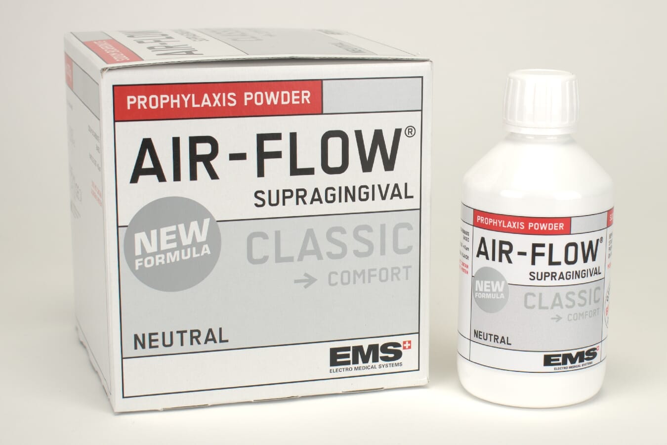 Air-Flow pulver 4 x 300 g Neutral - DENTALSPAR AS