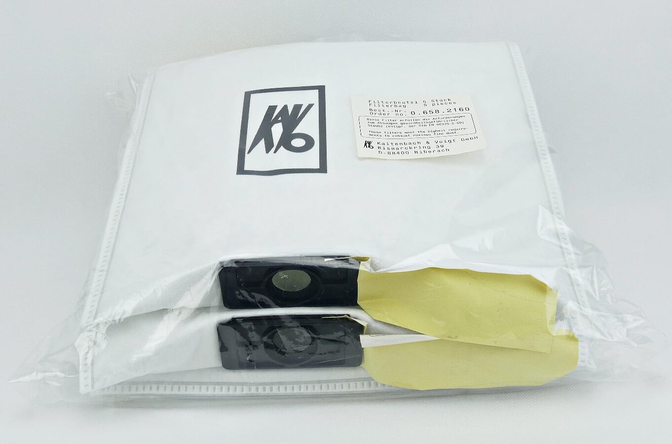 Filter Bags, støvsugerposer for KaVo 5 stk - DENTALSPAR AS