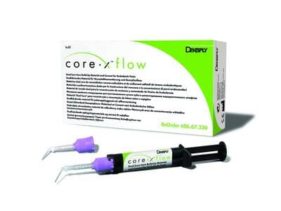 Core.X flow 4 x 4,75 g sprøyter 20 blandesp.+ intraorale sp ...