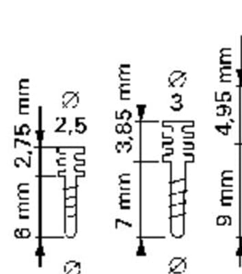 Radix Anker Post Titanium 12 stk nr 2 - DENTALSPAR AS