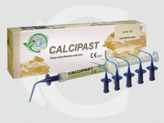 Calcipast 2,1g sprøyte 5 spisser - DENTALSPAR AS