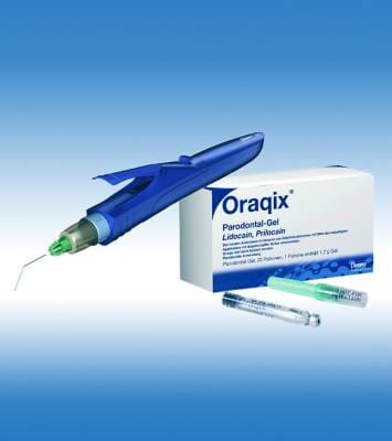 Oraqix Gel Dispenser - DENTALSPAR AS
