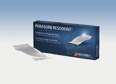 Parasorb Resodont membran 3,2x2,5 cm 1 stk - DENTALSPAR AS