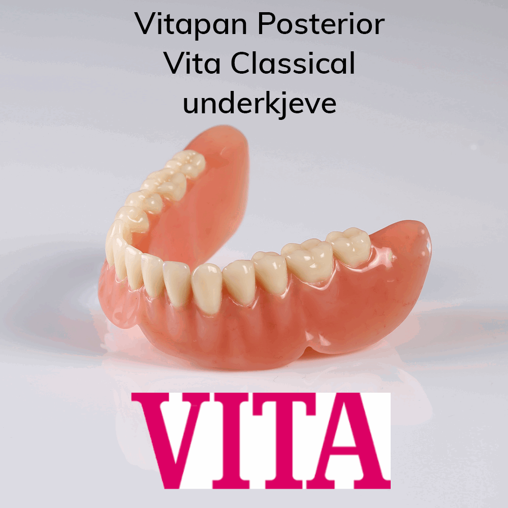 Vitapan Posterior protesetenner 6 stk Vita Classical UK - DENTALSPAR AS