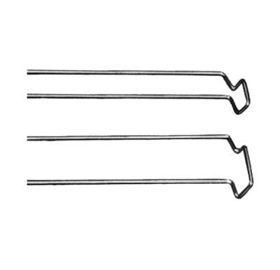 Scheu Adamsklammer 0,7 7 mm. 10 stk. - DENTALSPAR AS