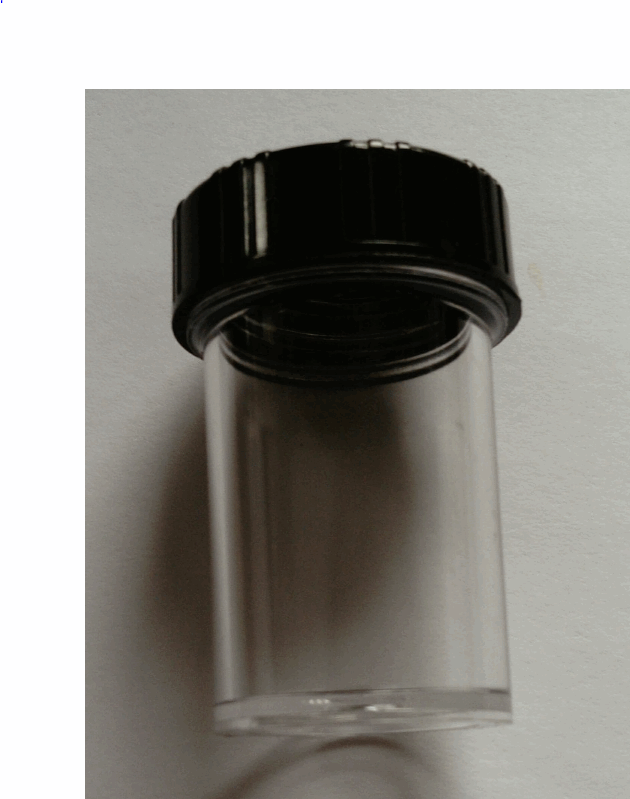 Beholder med lokk for Microetcher Et.II - DENTALSPAR AS